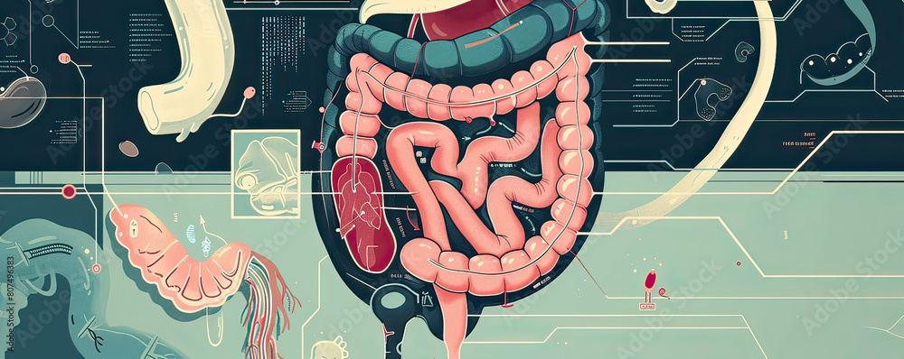 A colorful and educational diagram showcasing various pathways within ...