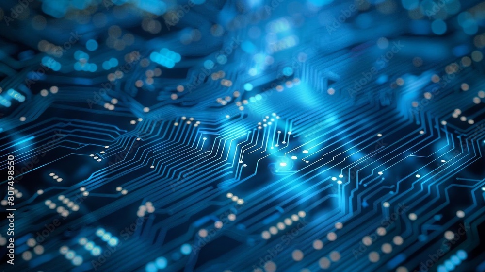 Highresolution technology background with circuit and connectivity ...