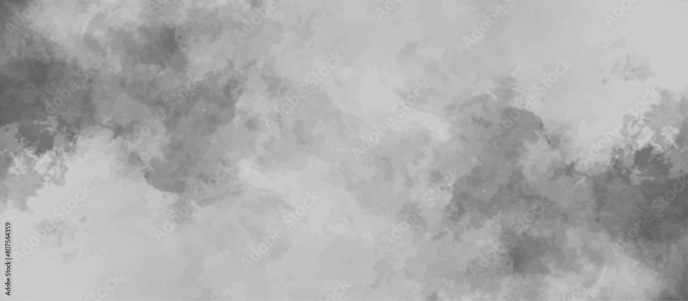Abstract gray background soft white watercolor grunge texture. fog ...