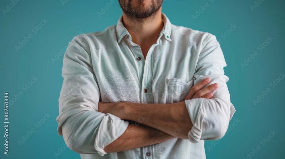 Crossed Arms, Arms crossed over chest, portraying professionalism ...