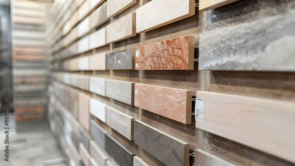 Assortment of Wall Tiles in Various Colors for Bathroom and Kitchen ...