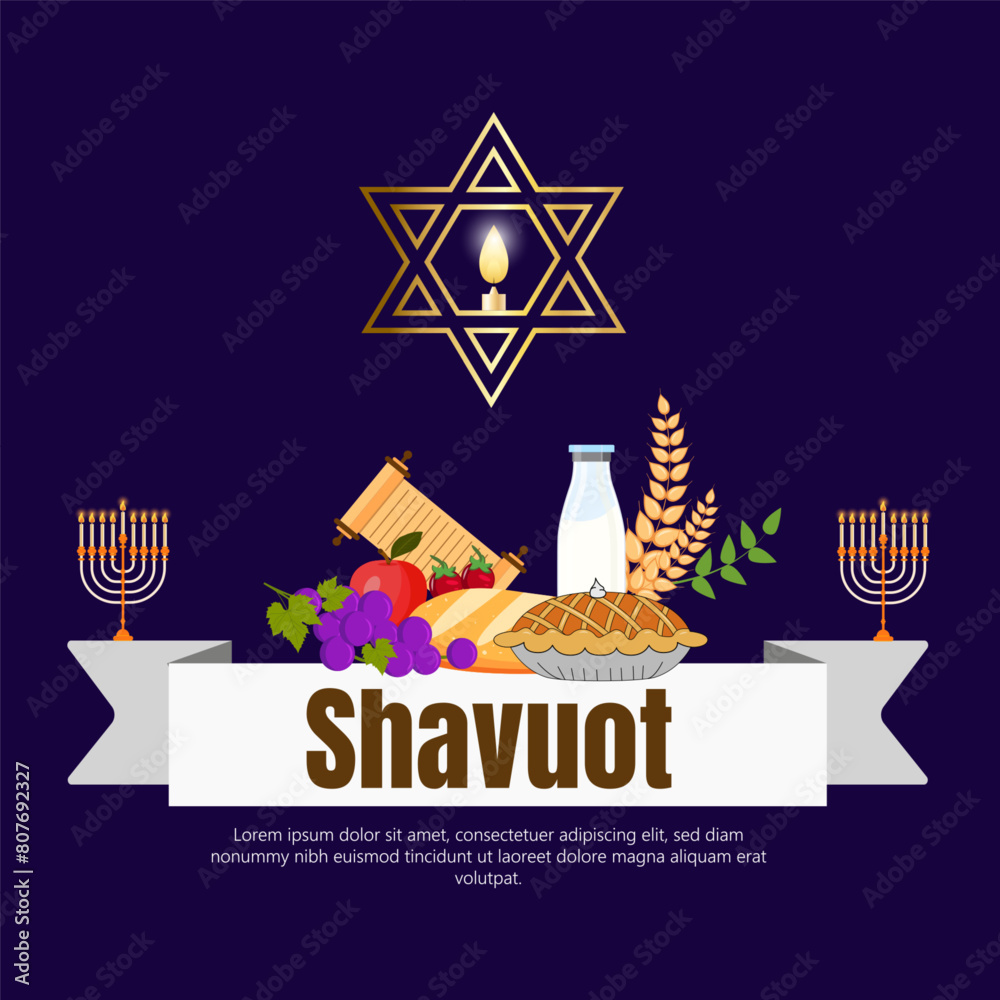 Shavuot is a Jewish holiday that commemorates the giving of the Torah ...