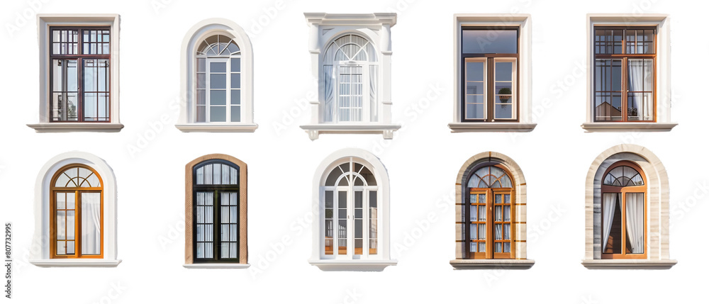 Collection of windows PNG transparent background Stock Photo | Adobe Stock