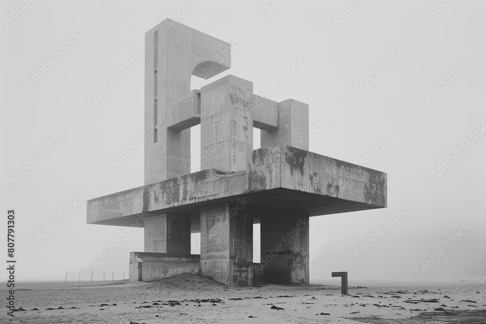 Unyielding Magnificence: Brutalist Monolithic Concrete Structures of ...