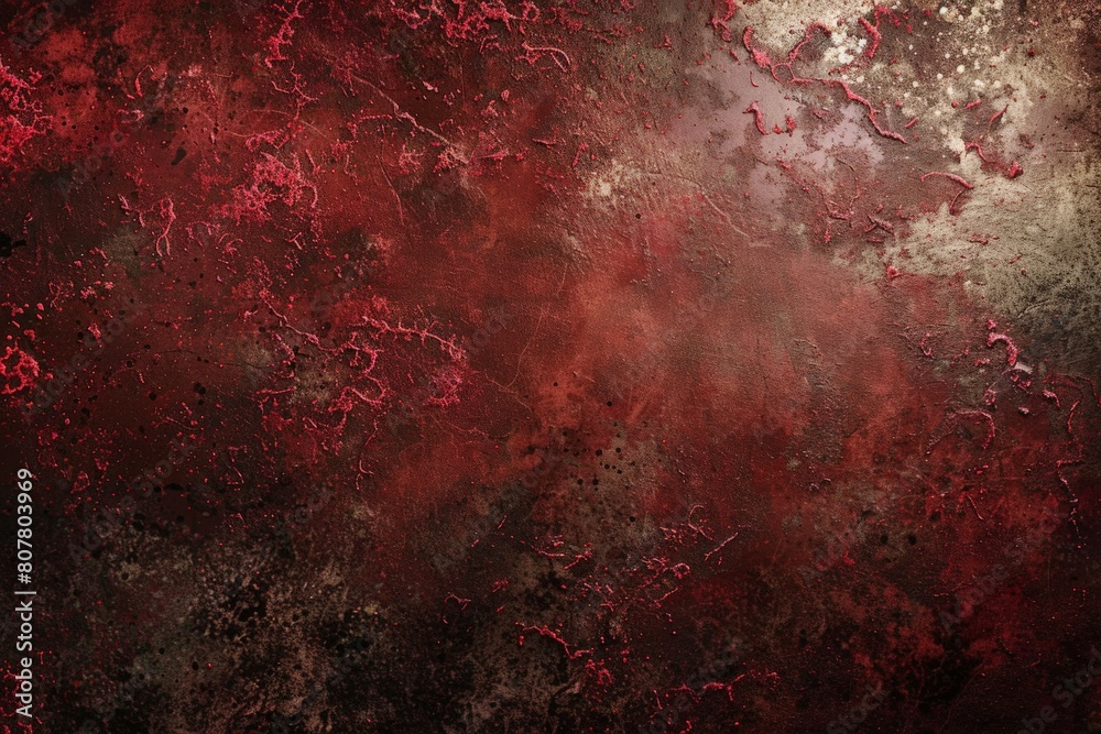 Vector illustration red grunge texture background, silhouette ...