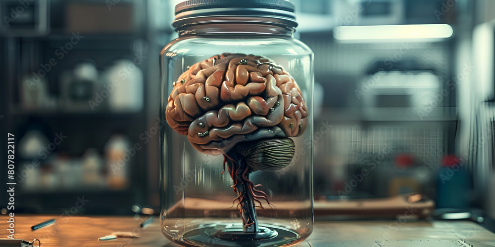 Human Brain, Brain in Jar, Human Brain Jar, Brain Liquid, Brain Anatomy ...