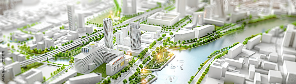 Urban Design and Planning Firm Floor: Displaying city models, urban ...