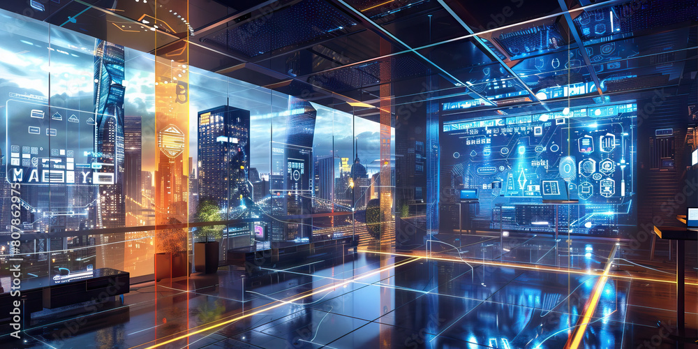 Smart City Innovation Hub Floor: Featuring IoT (Internet of Things ...