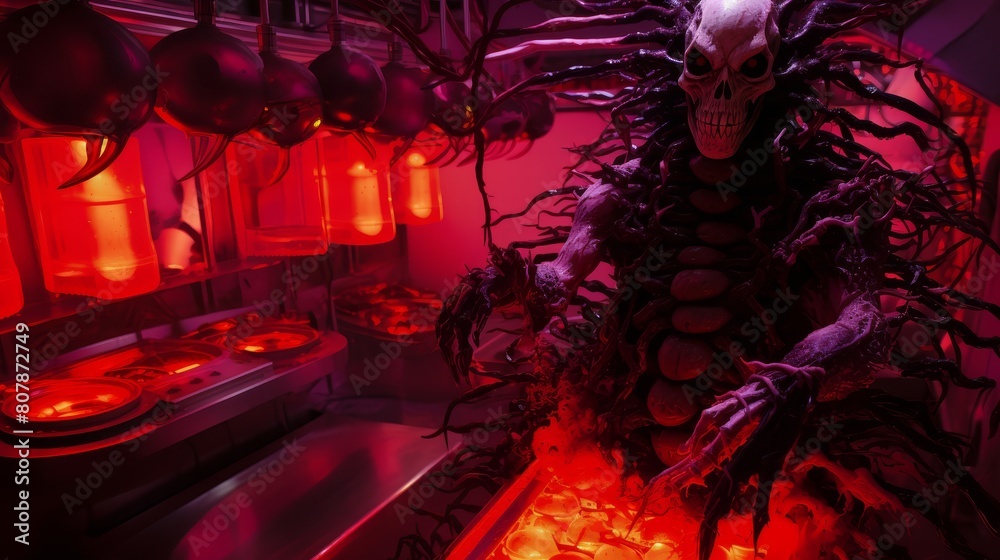 Experience a birds-eye view of a dystopian culinary world, where ...