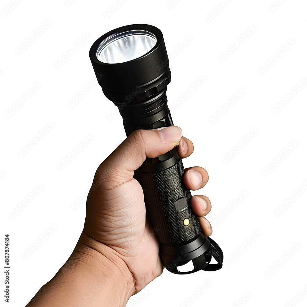 Hand Torch Rechargeable High Power Transparent background PNG Stock ...