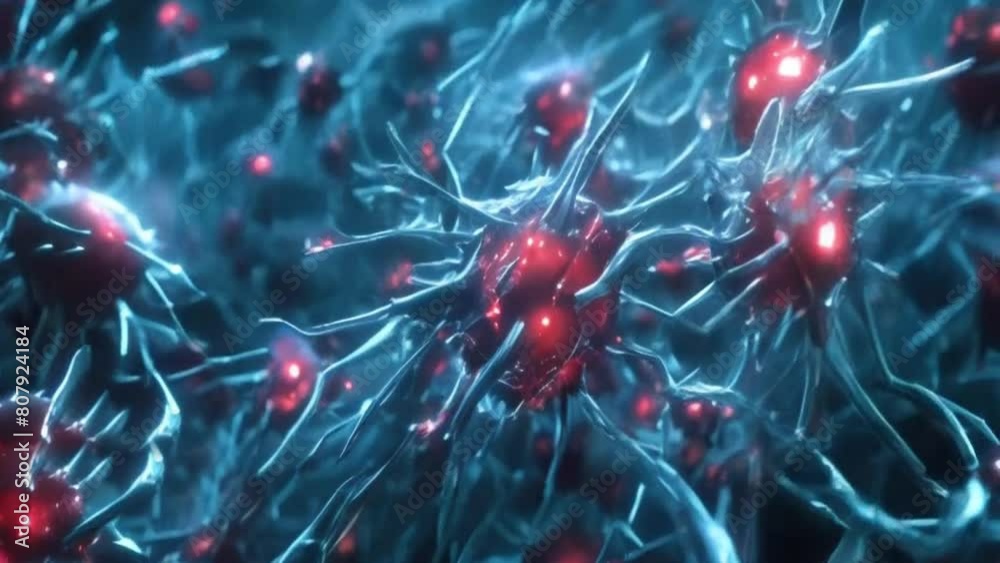 AI, Machine learning visualization as human brain neurons digital ...