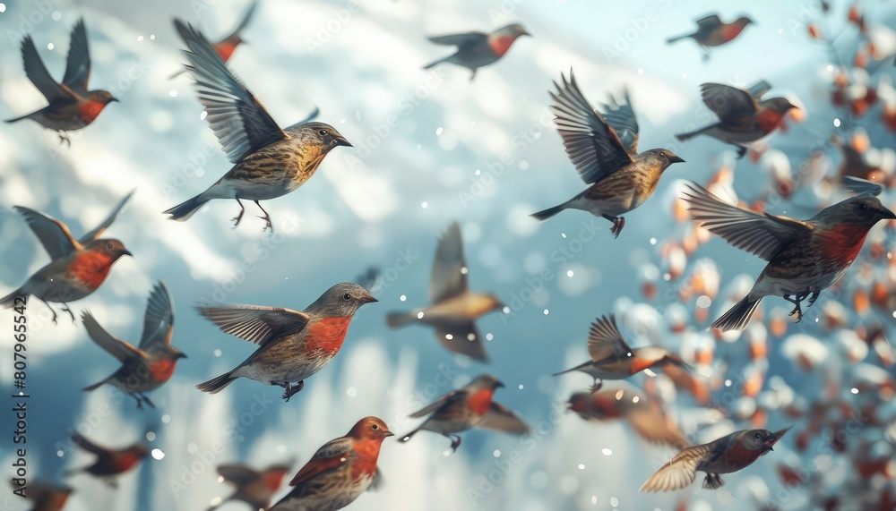 Migration Patterns, Capture the fascinating journeys of migratory ...