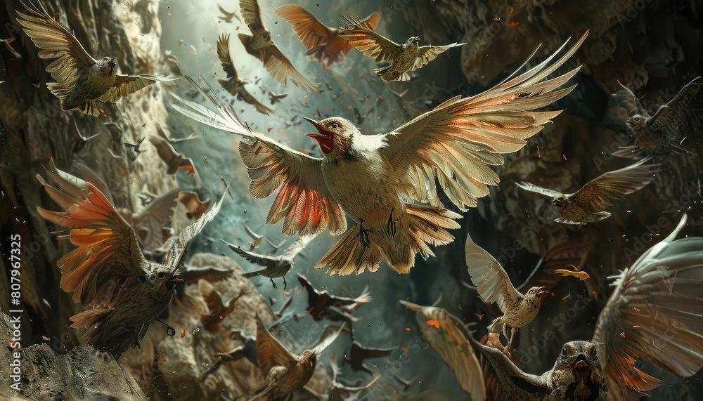 Convergent Evolution, Depicting unrelated species that have evolved ...