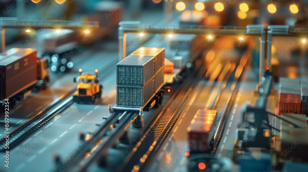 Industrial logistics and supply chain management involve coordinating ...