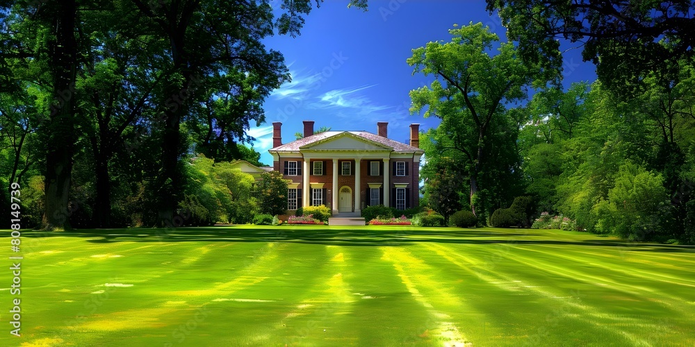 Mount Vernon: Home of George Washington, the First US President, and ...