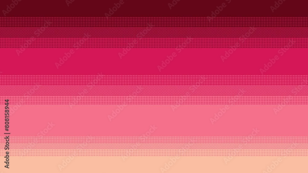 Animated pixel art pastel peach colored gradient background. Looping ...