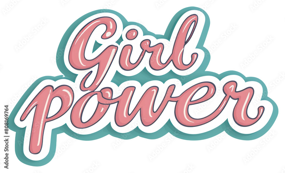 PNG Vector sticker text logo sign. Stock Photo | Adobe Stock