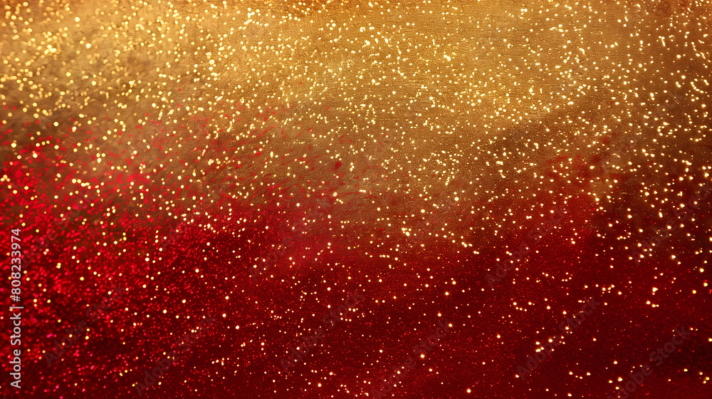 Red and gold glitter background design Stock Illustration | Adobe Stock