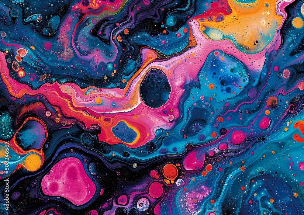 closeup fluid lot bubbles outer space abstract album cover hip hop ...