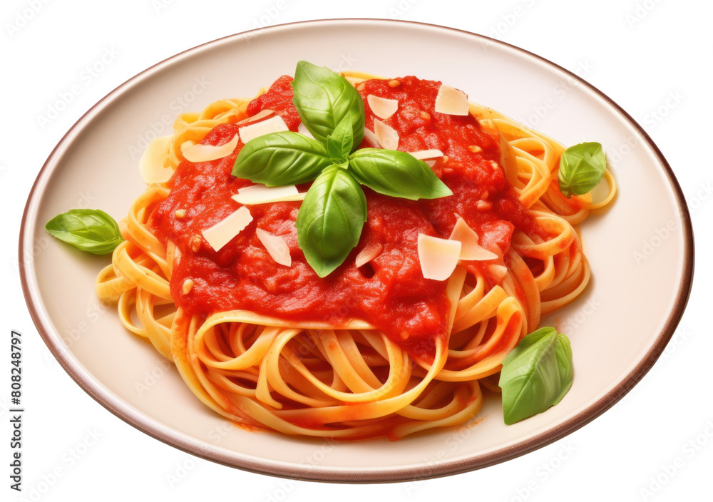 PNG Spagetti spaghetti tomato pasta. Stock Photo | Adobe Stock