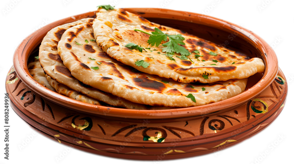 Roti, Naan, Chapati, Paratha, Poori, Bhatura, Kulcha, Phulka, Missi ...