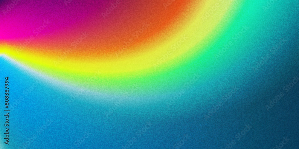 Rainbow color gradient background, abstract orange grain gradation ...