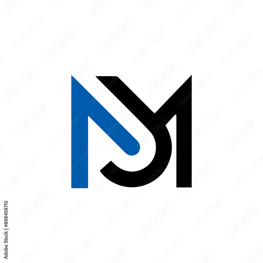 MJ logo. MJ set , M J design. White MJ letter. MJ, M J letter logo ...