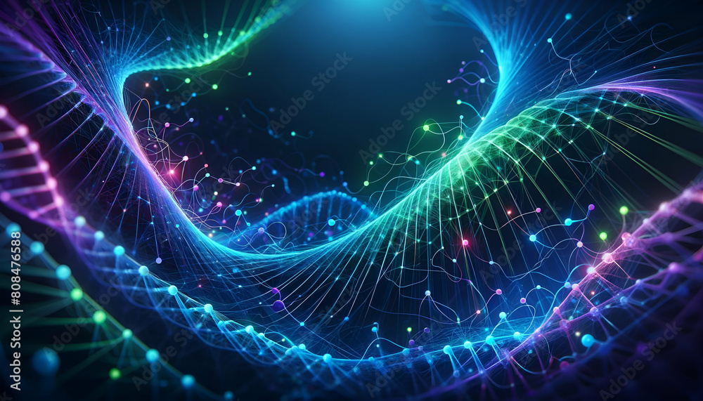 DNA Helix Genes Chromosomes Nucleotides Genome Replication ...