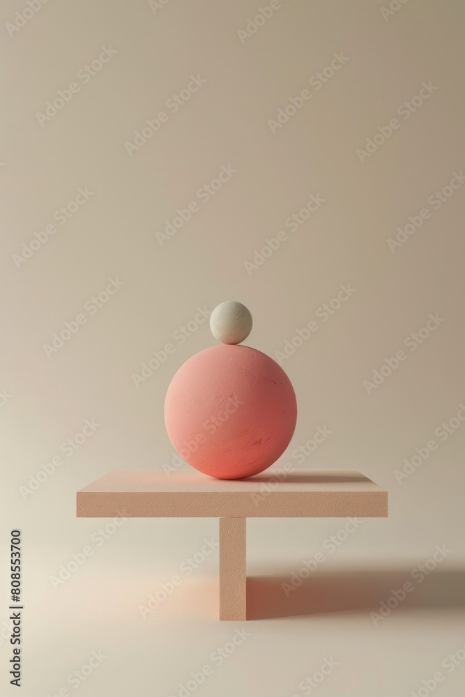 geometric pattern of balanced objects, 3D objects, minimally balanced ... geometric pattern of balanced objects, 3D objects, minimally balanced ...