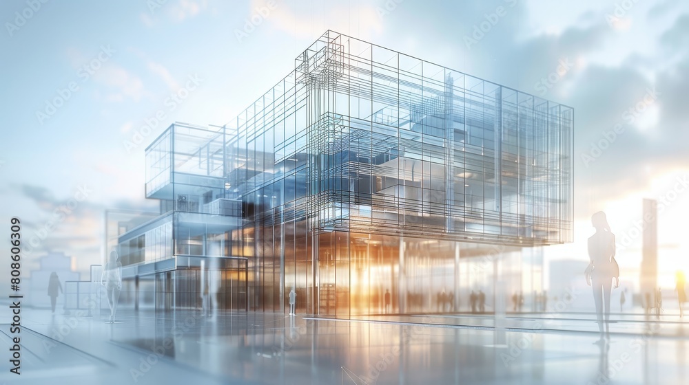 Engineering Architecture Structural Design: A 3D visualization of ...