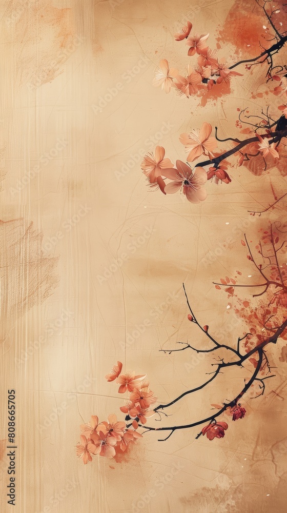 A warm, inviting background with subtle patterns or a light texture ...