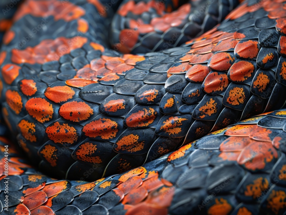 Snake skin 4k HD wallpaper,Graceful Serpent - Mesmerizing AI-Generated ...