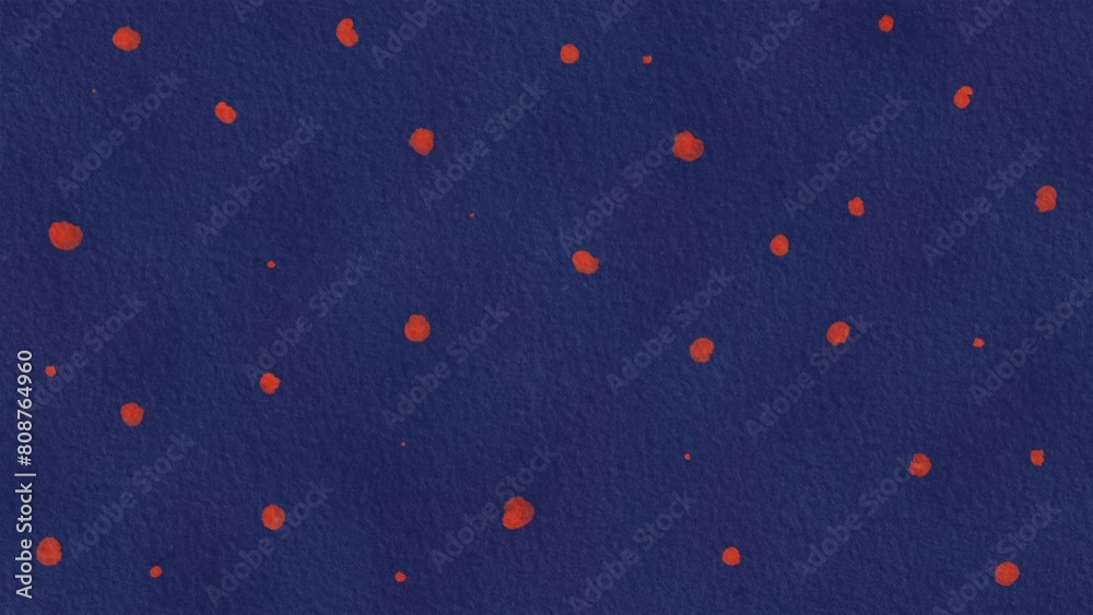 Dark Blue and Orange Dot Background Animation with Paper Texture ...