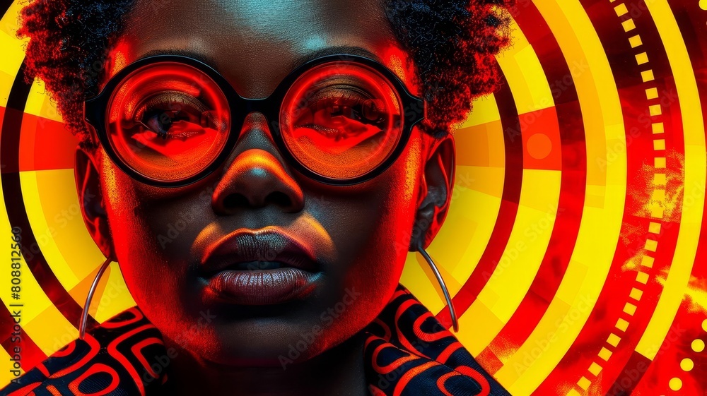 Produce a flyer design with bold typography as the focal point ...