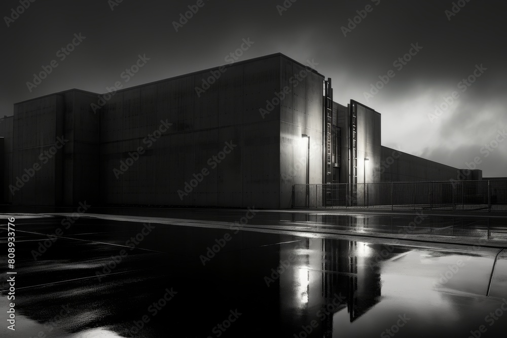 The Unforgiving Architectural Design of a Contemporary Prison Captured ...