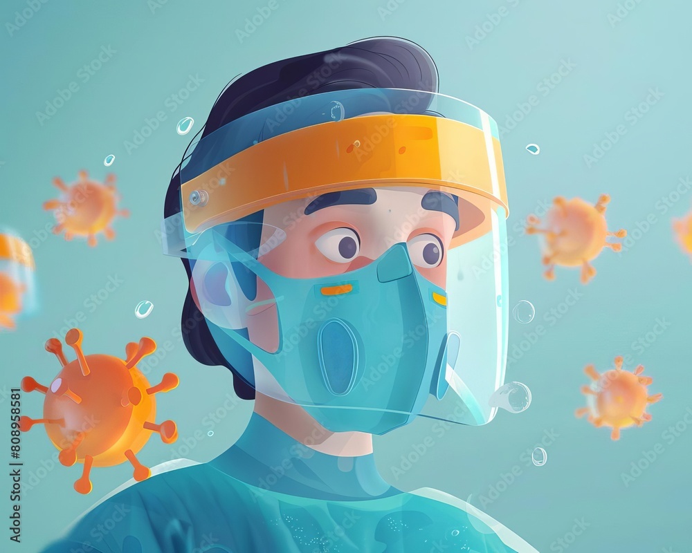 An animated explainer video that demonstrates the effectiveness of face ...