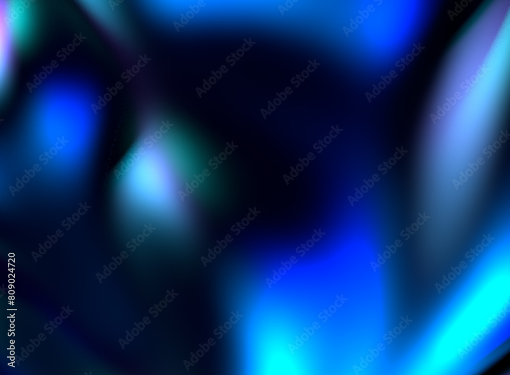 Fundo azul 3d holográfico. Futuristica, colorido líquido. Fundo ...