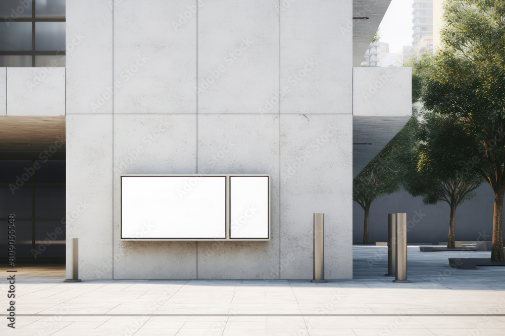 Building direction sign png transparent mockup Stock Photo | Adobe Stock