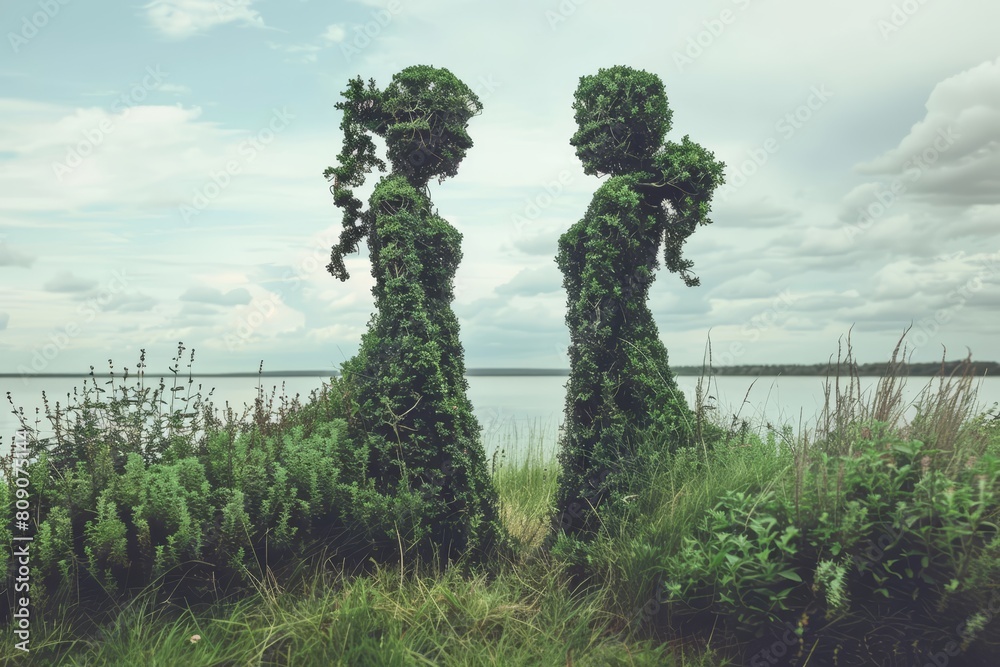 Creative strange concept pictures of people shaped into whimsical ...