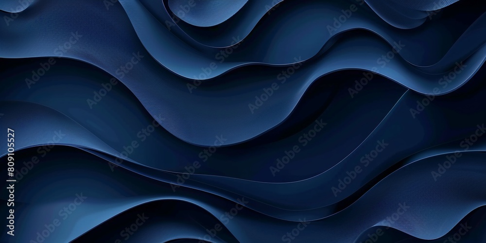 Navy Blue abstract curve and wavy shape background, for business ...