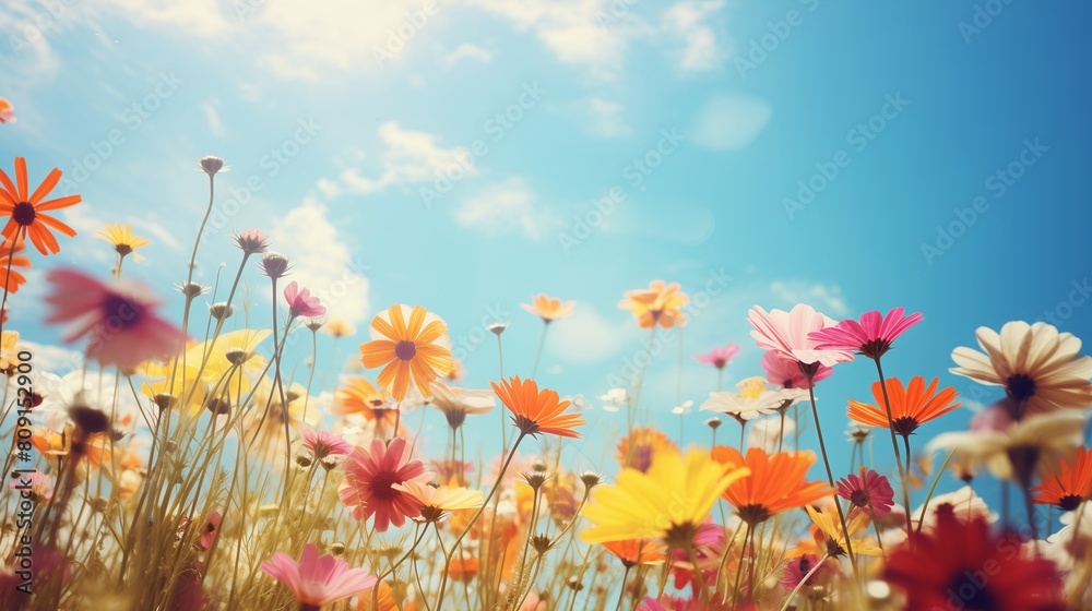 Colorful Summer Background. Summer Background Design. Stock Photo ...