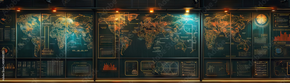 Political Scientist's Wall: Featuring political theory diagrams, world ...