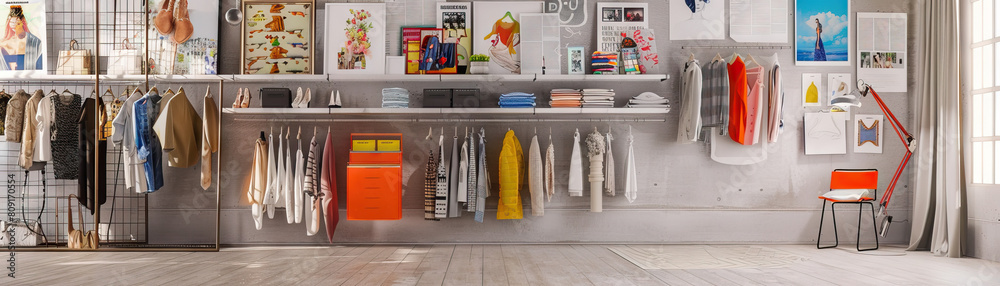 Fashion Stylist's Wall: Displaying fashion magazine tear sheets, style ...