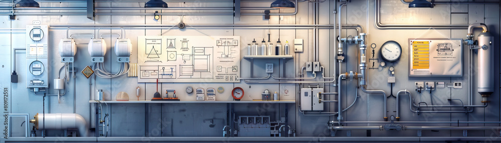 Chemical Engineer's Wall: Displaying chemical process diagrams ...