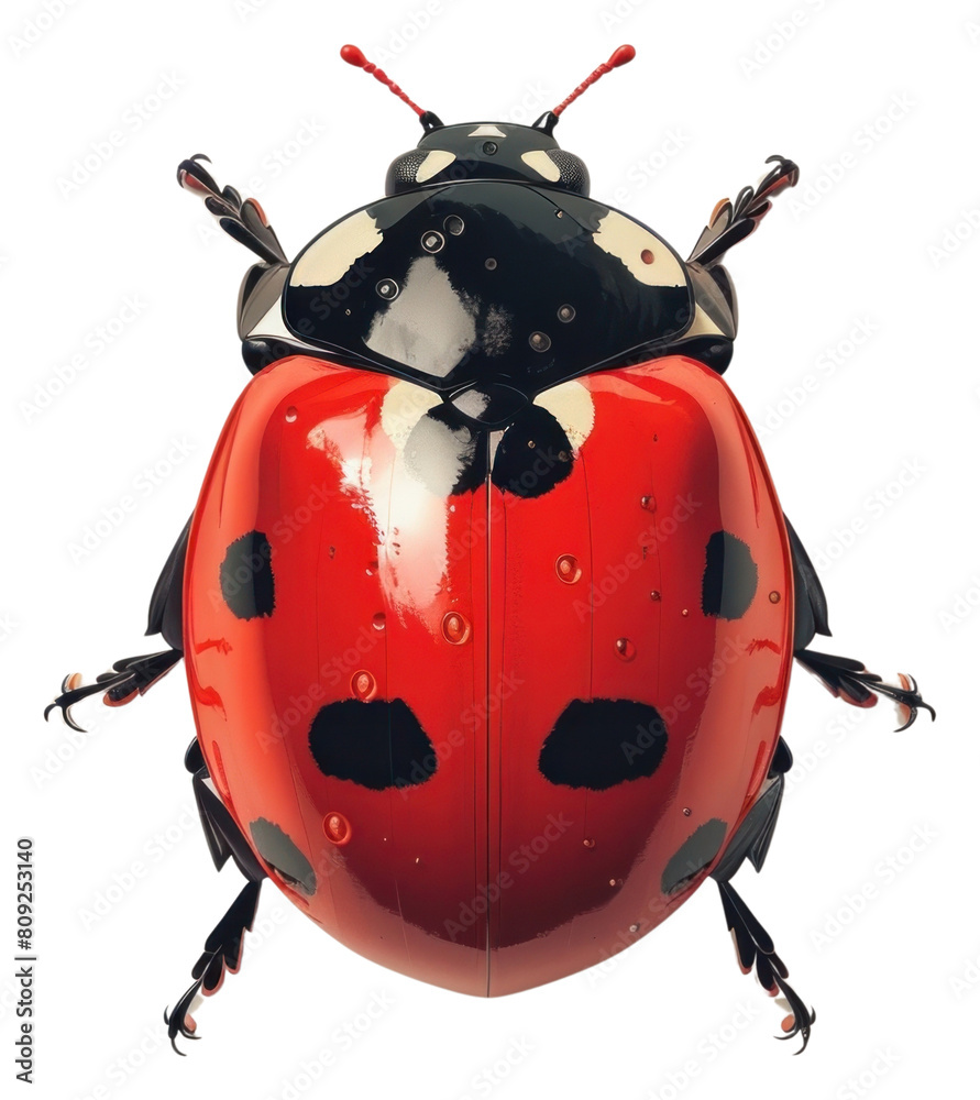 PNG Shiny ladybug animal insect invertebrate. Stock Illustration ...