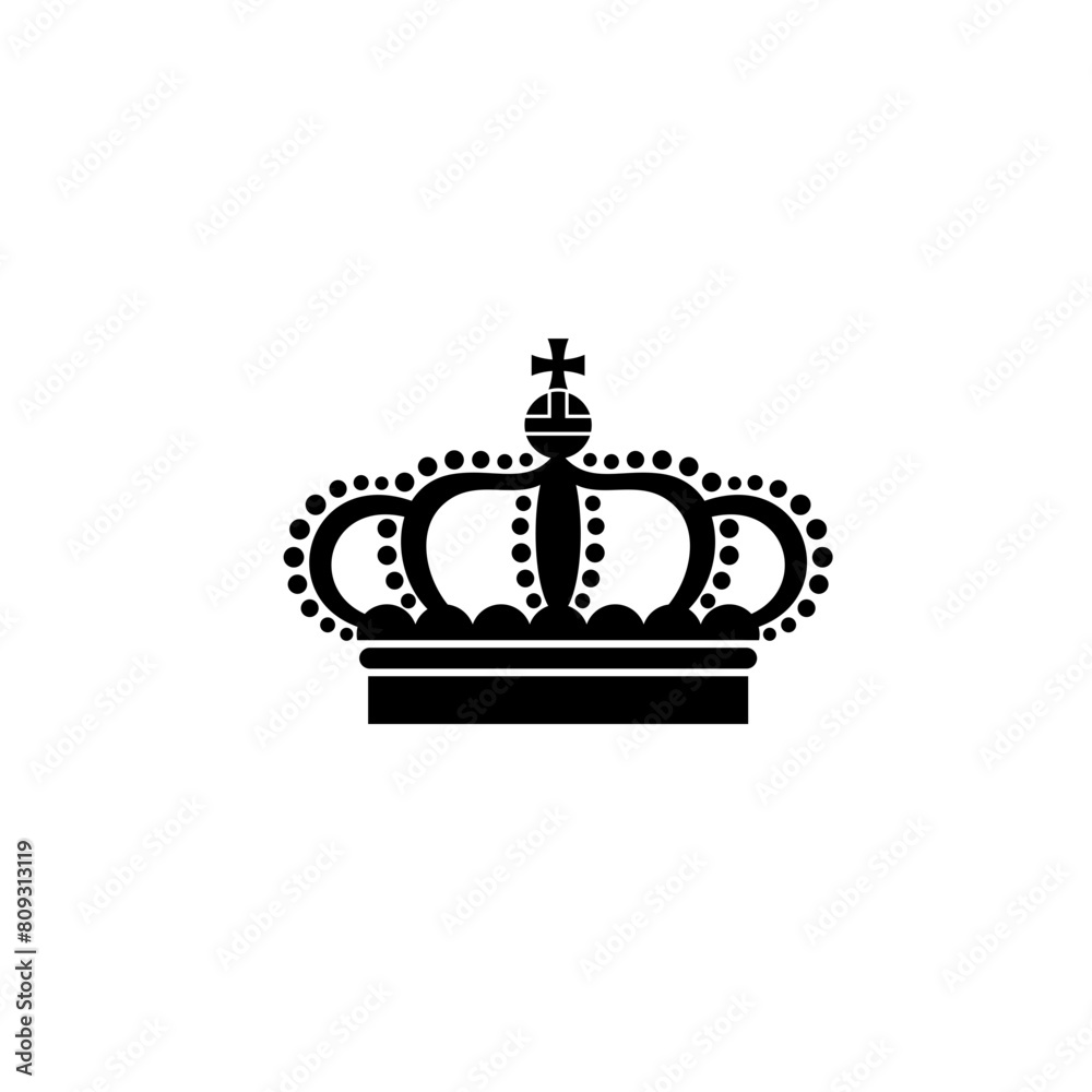 Crown silhouette., Crown icon set, quolity crowns, crown mascot, crown ...