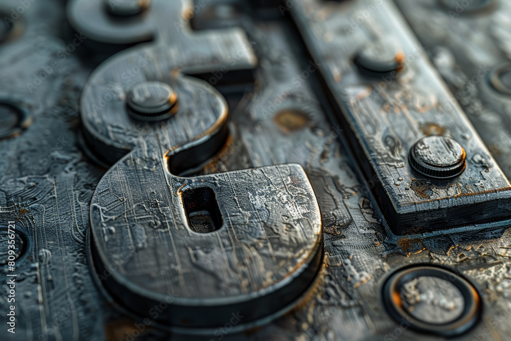 Typography mockups displaying different fonts and type treatments in ...