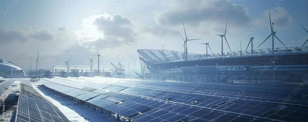 Renewable Energy Landmarks Stock footage and photographs showcasing ...