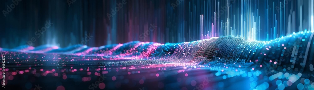 3D waterfall chart of stock market returns, ideal for visualizing ...