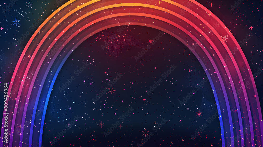 Aesthetic Frame with Stars, Minimal Y2K Outline Graphic, Celestial ...